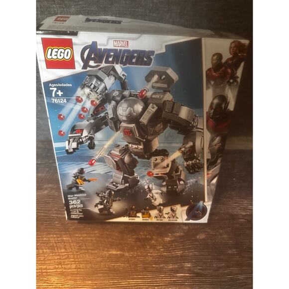 Lego | Toys | Lego Marvel Avengers War Machine Buster 7624 Box Damage ...
